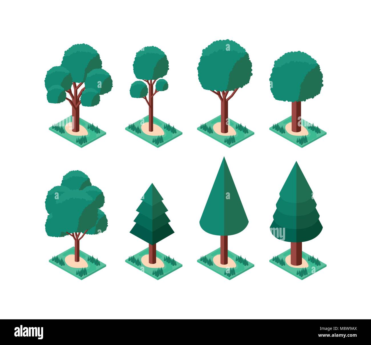 Park like environment Stock Vector Images - Alamy