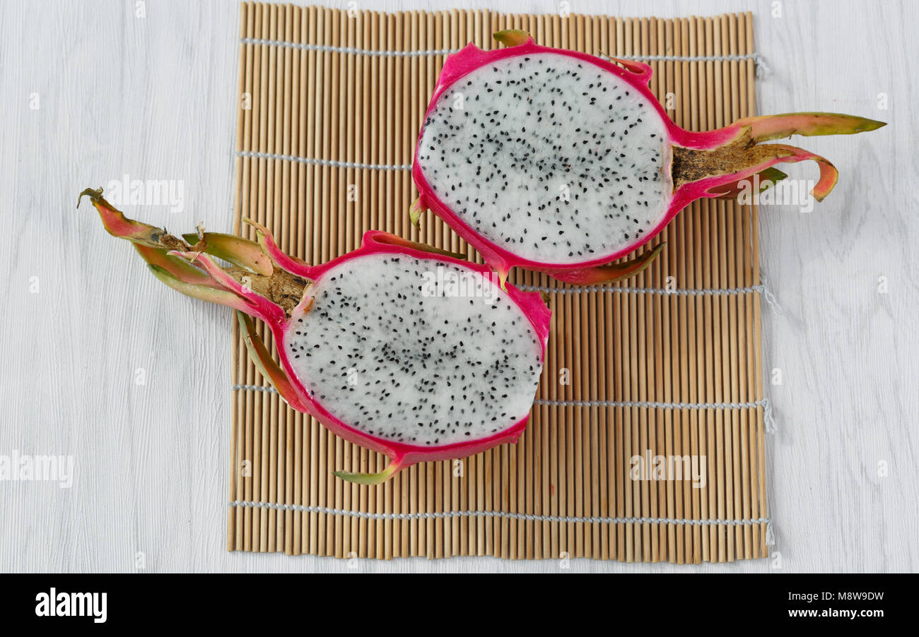 The close up of a fresh pitaya Stock Photo - Alamy
