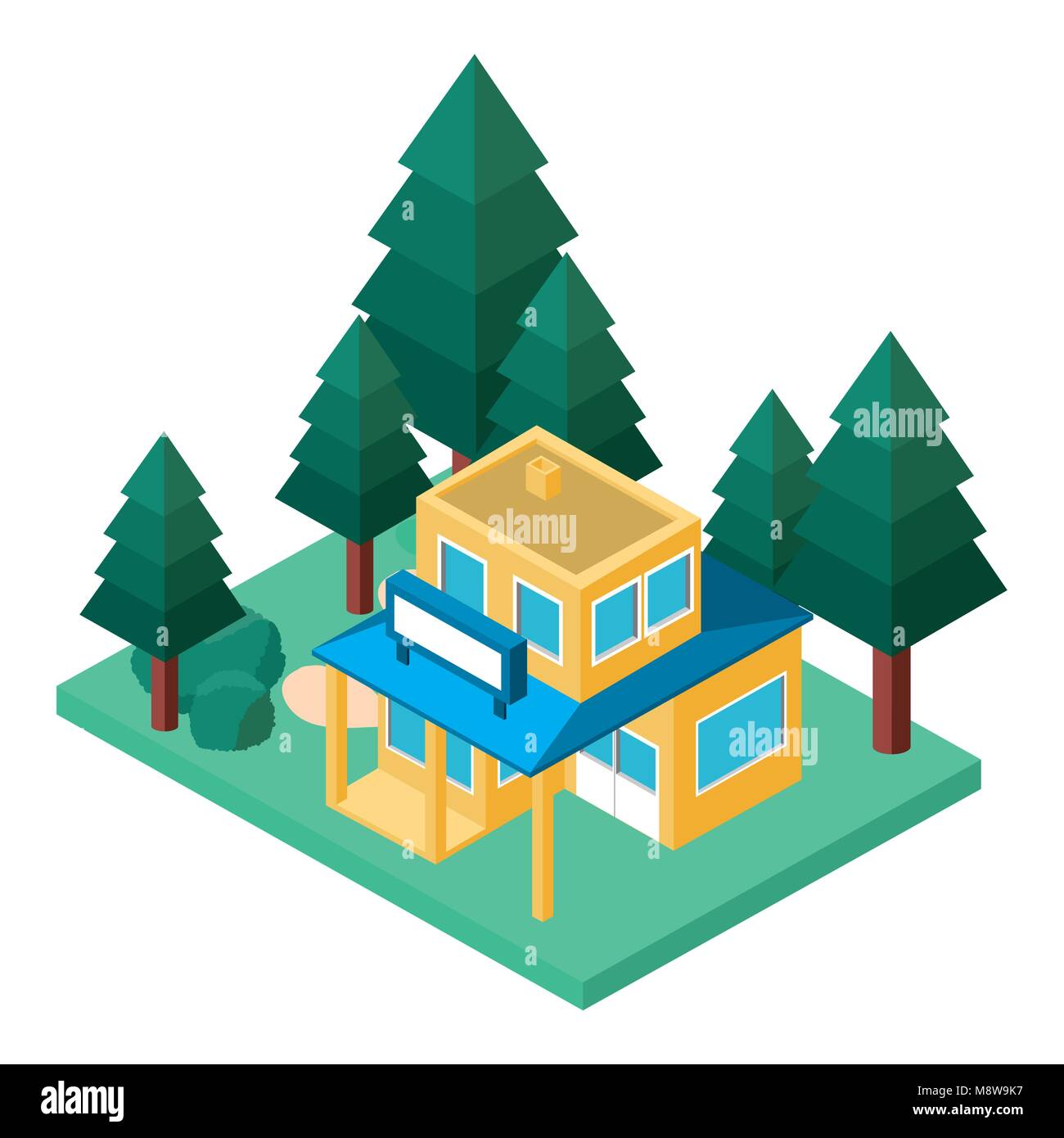 Store building facade map Stock Vector Images - Alamy