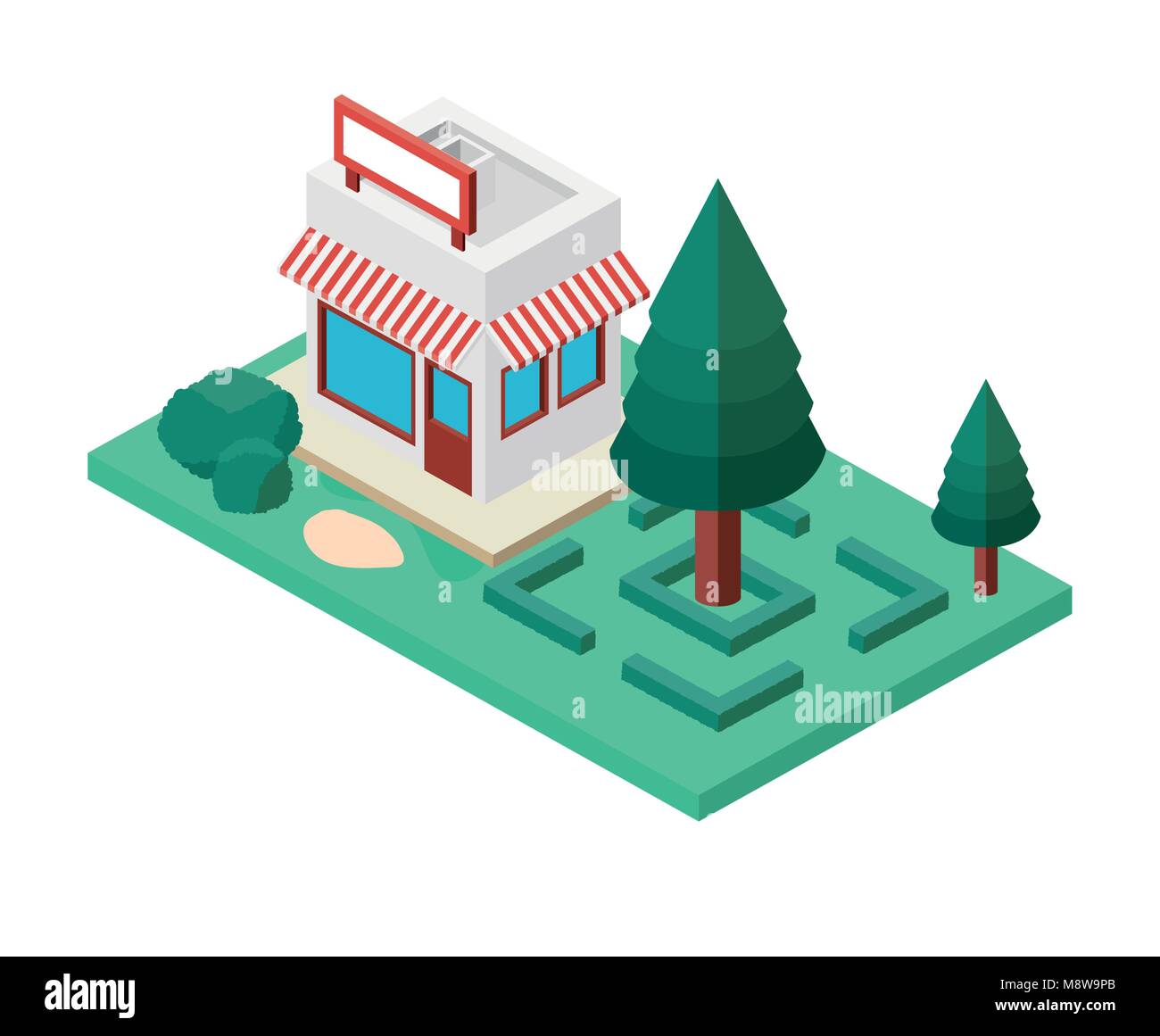 Mini so store Stock Vector Images - Alamy