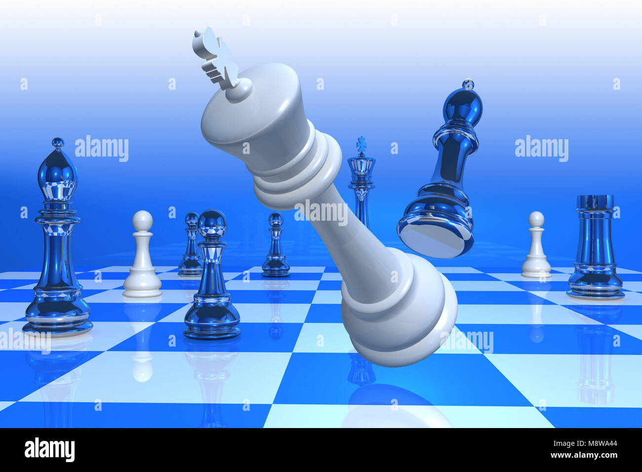 Checkmate Chess Board Stock Photos & Checkmate Chess Board Stock Images ...