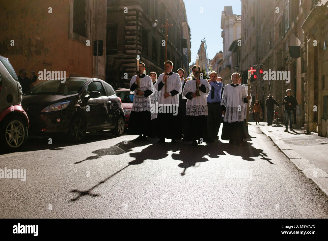 Vatican monks hi-res stock photography and images - Alamy