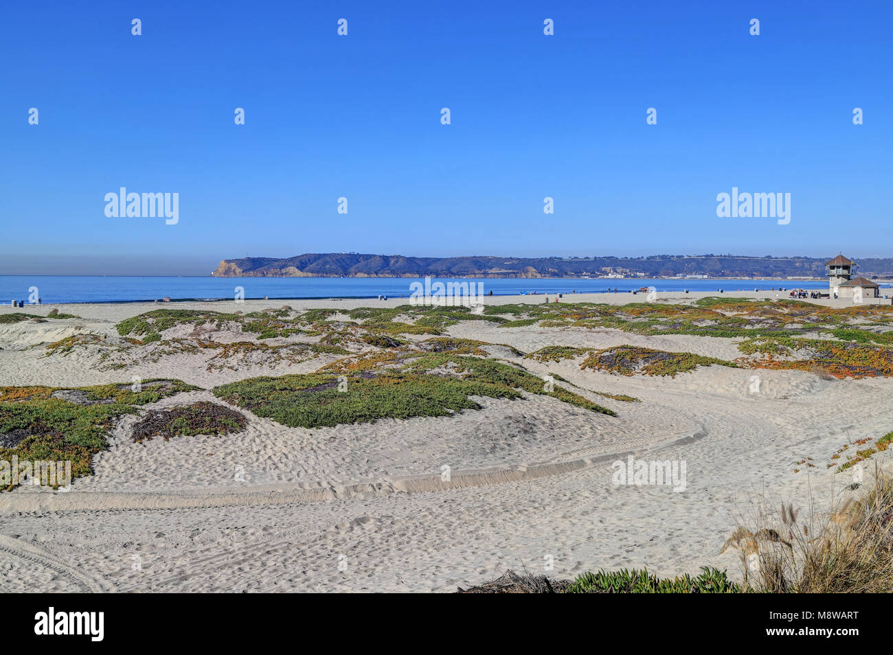 Coronado Beach just outside of San Diego, California Stock Photo - Alamy