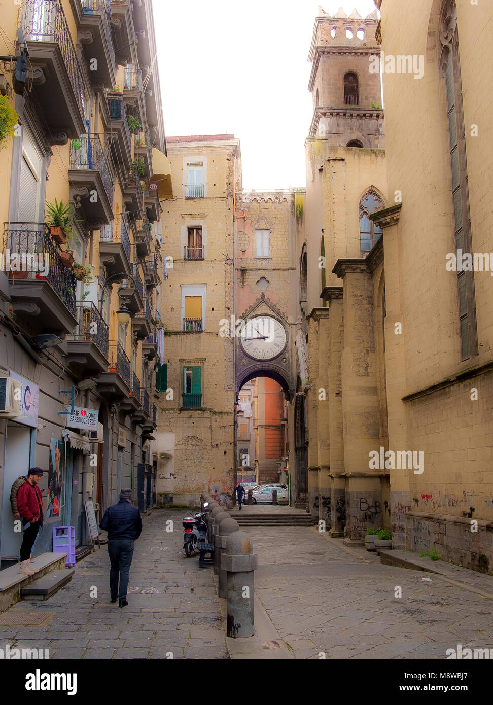 Arco di Sant'Eligio is an arch with clock alongside the church of Sant ...