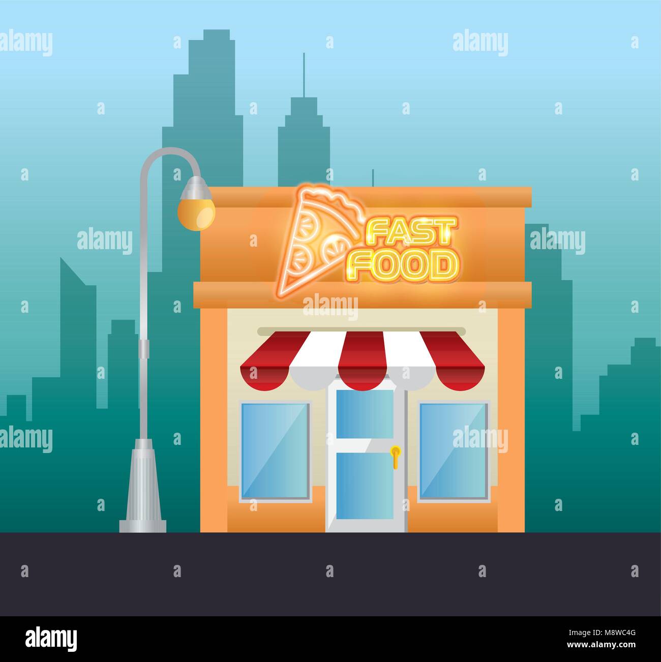 Fast food detail Stock Vector Images - Alamy