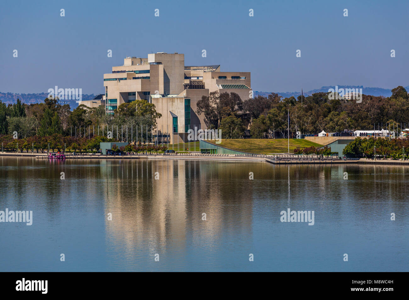 Canberra, Australia - March 12, 2018: High Court of Australia viewed ...