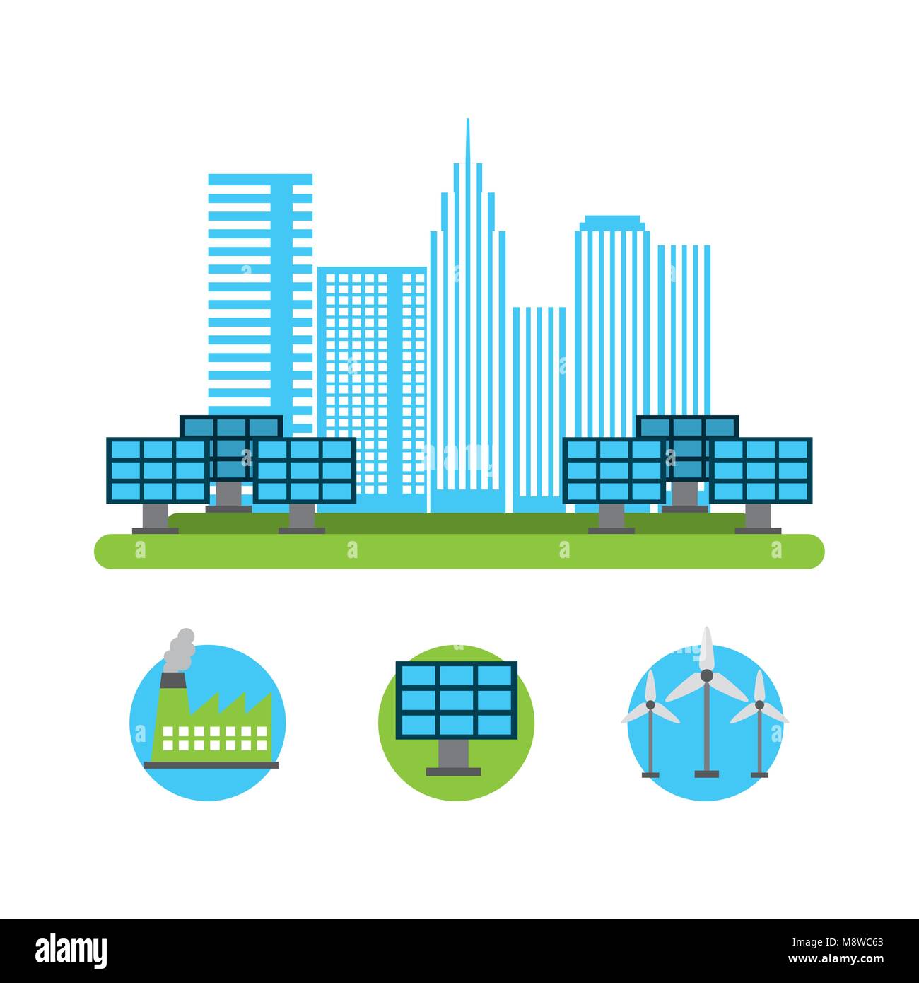 energy renewable ecology Stock Vector Image & Art - Alamy