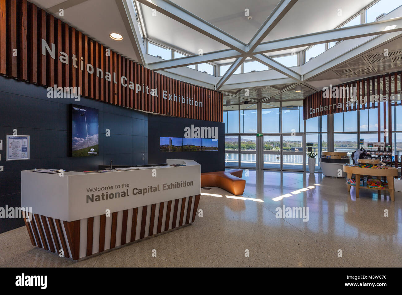 Canberra, Australia - March 11, 2018: Inside Canberra and Region ...