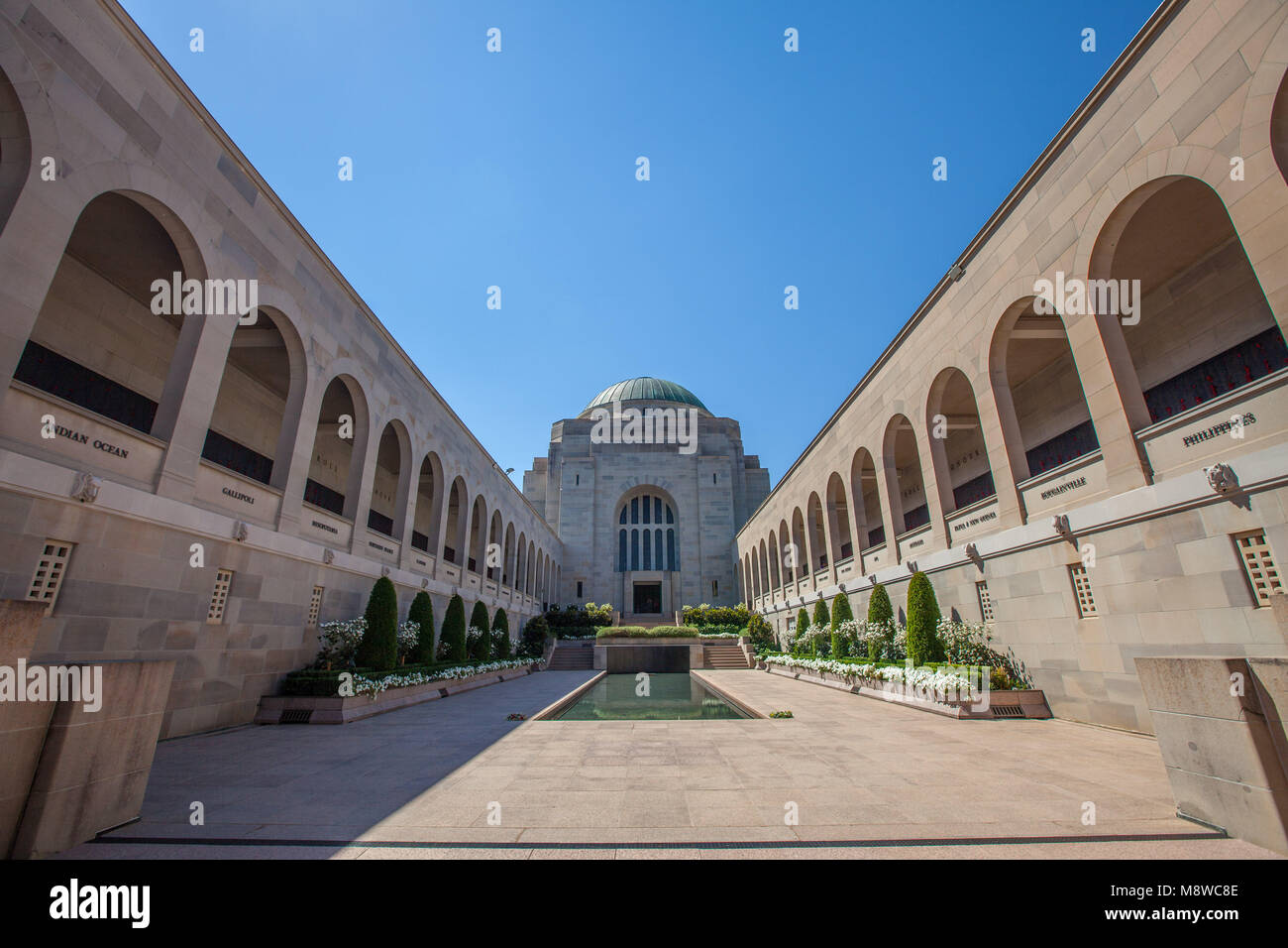 Canberra, Australia - March 11, 2018: Australian War Memorial Stock ...