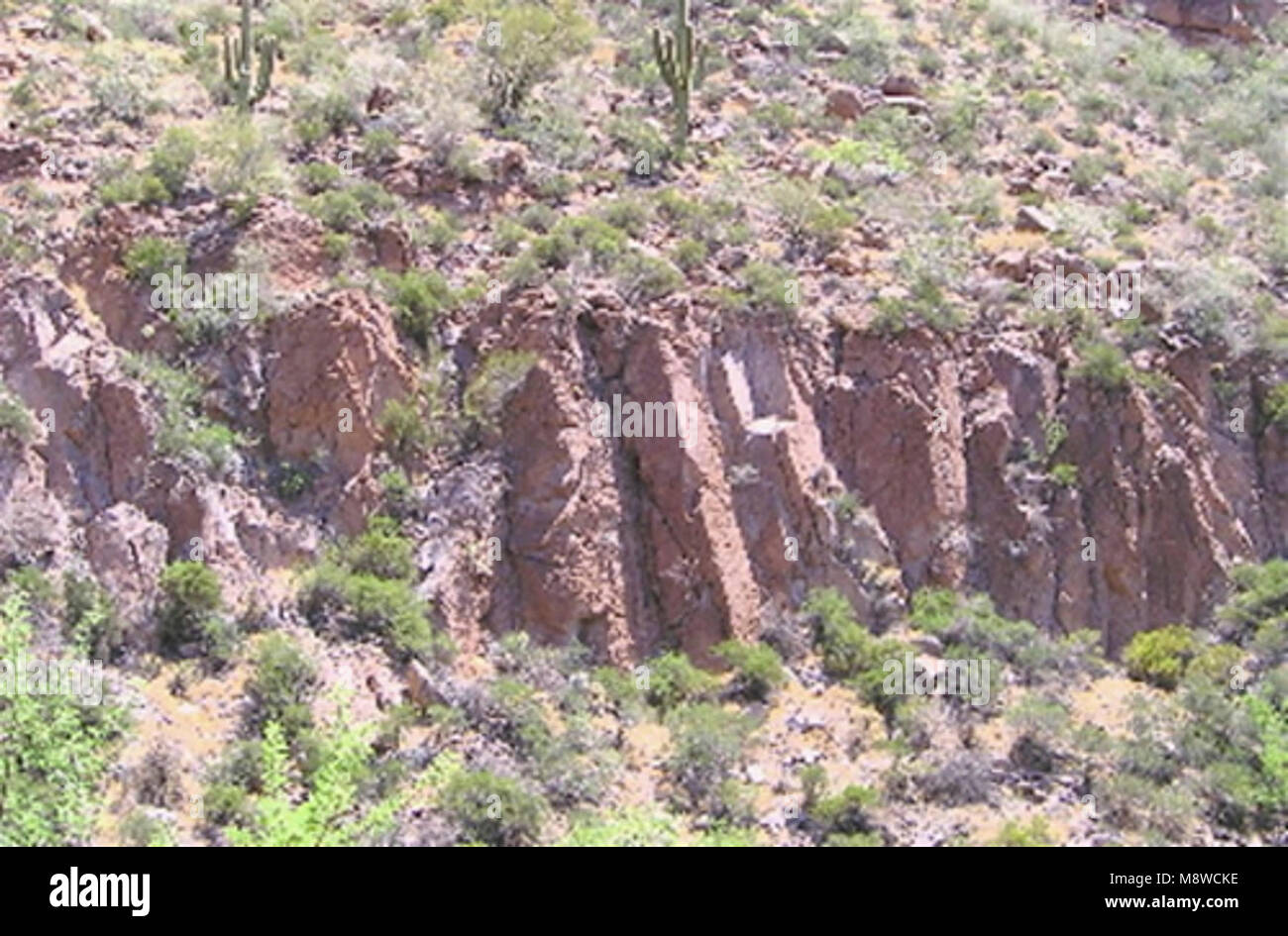 Tuff Rock Stock Photo - Alamy