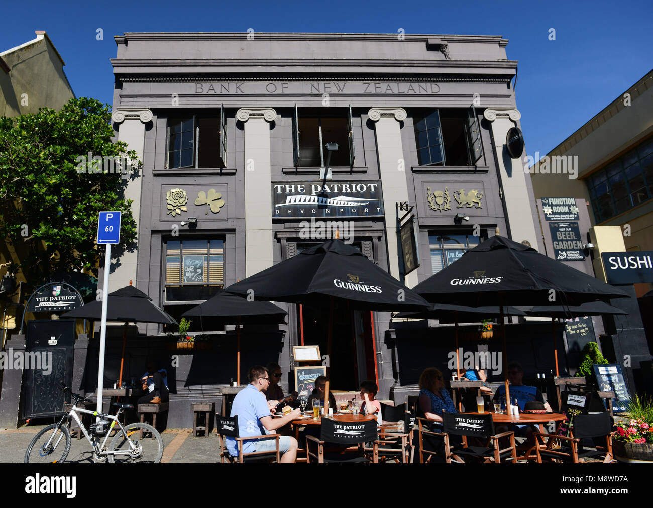 The Patriot pub & restaurant in Devonport, Auckland, New Zealand Stock ...