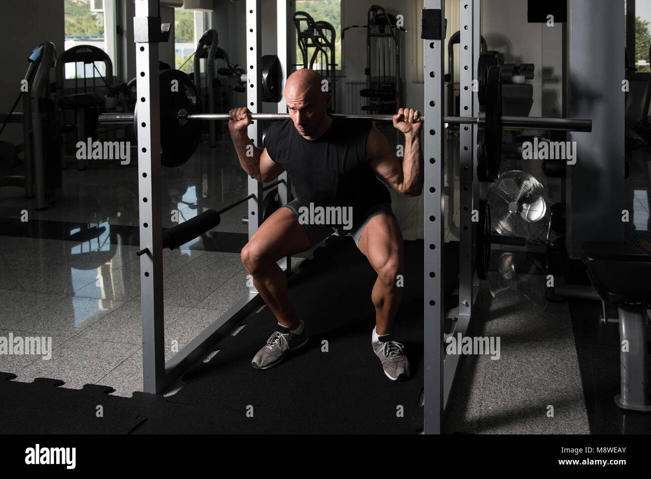 One Leg Barbell Squat