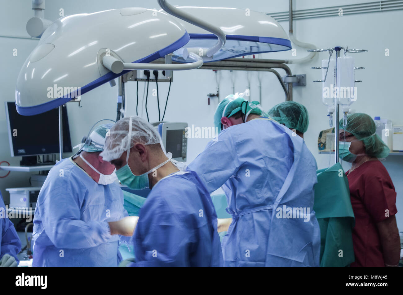 Surgeons at work Stock Photo - Alamy