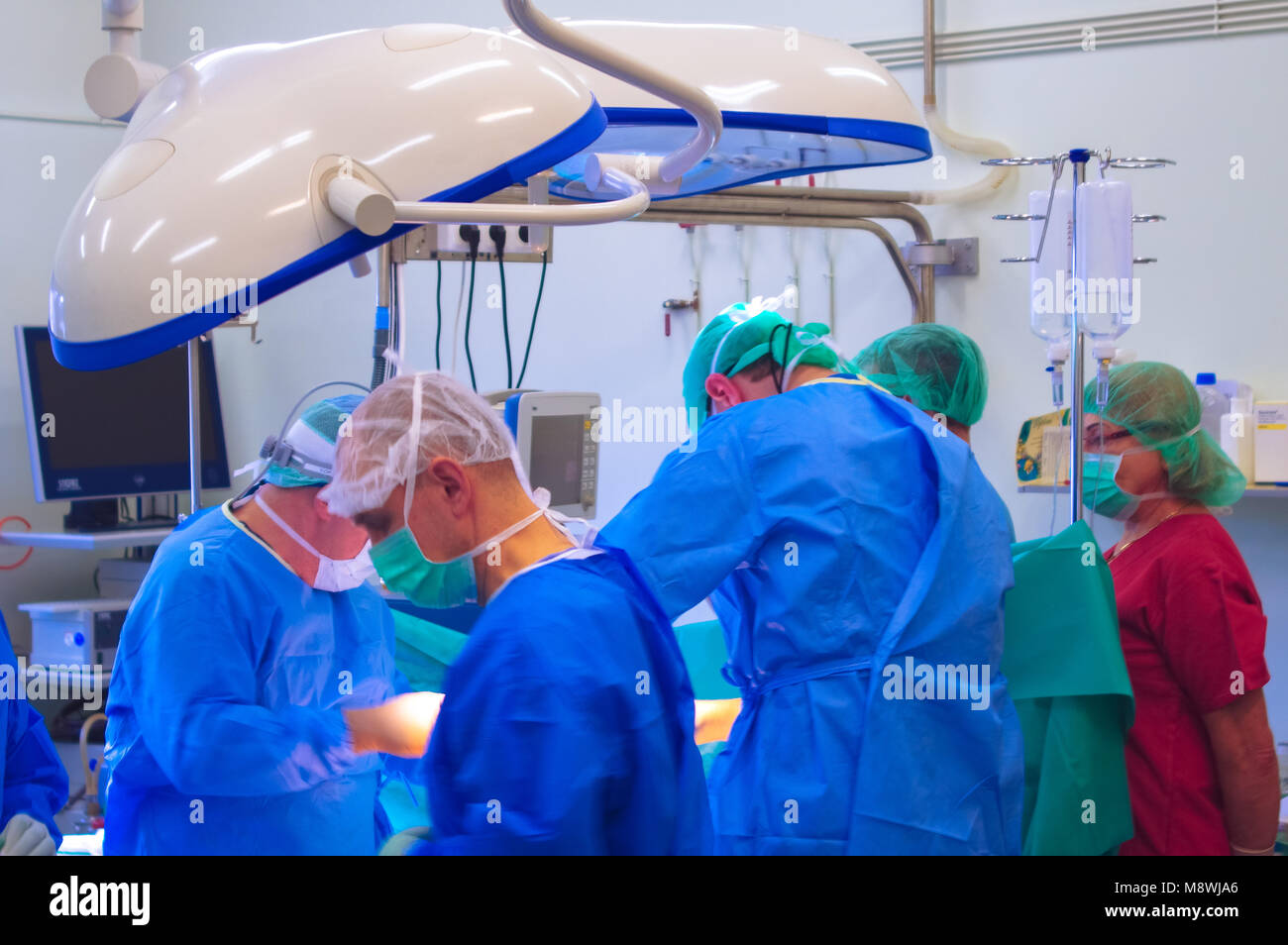 Surgeons at work Stock Photo - Alamy