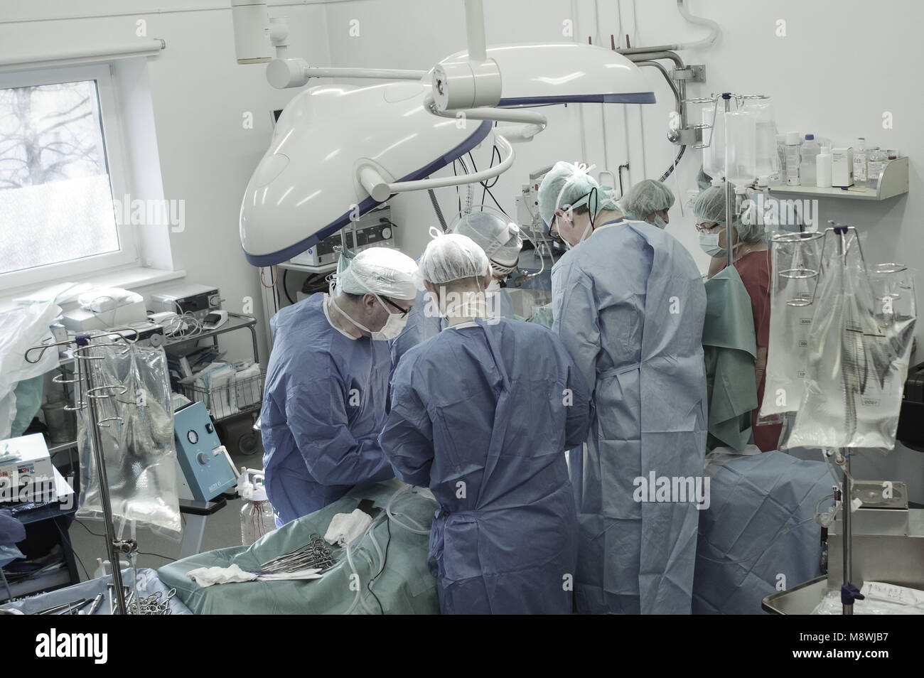 Surgeons at work Stock Photo - Alamy