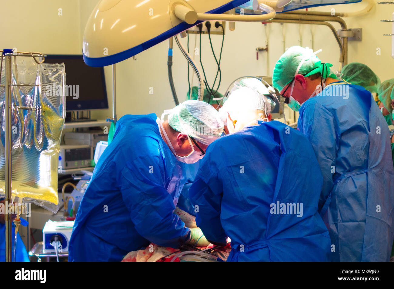 Surgeons at work Stock Photo - Alamy