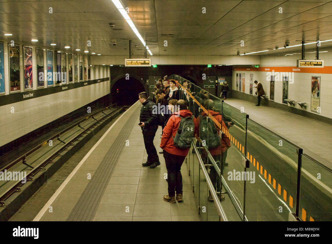Buchanan street subway station hi-res stock photography and images - Alamy