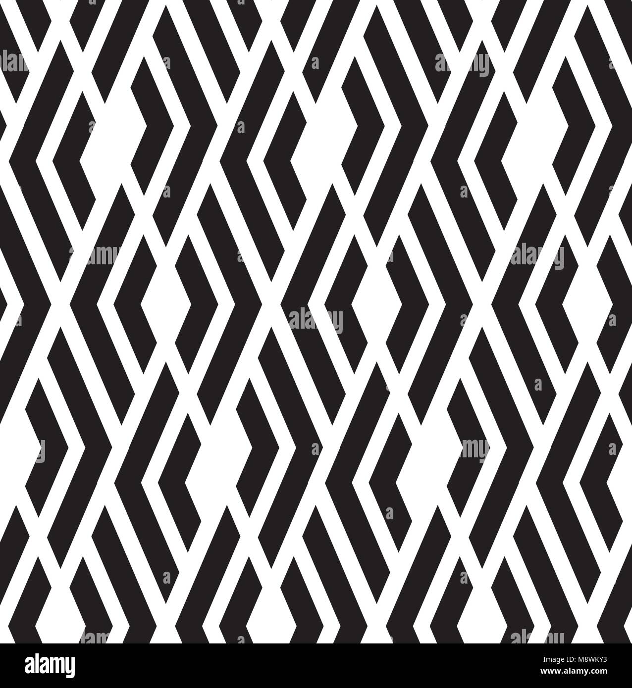 Vector abstract repeating classical background in black and whit Stock ...
