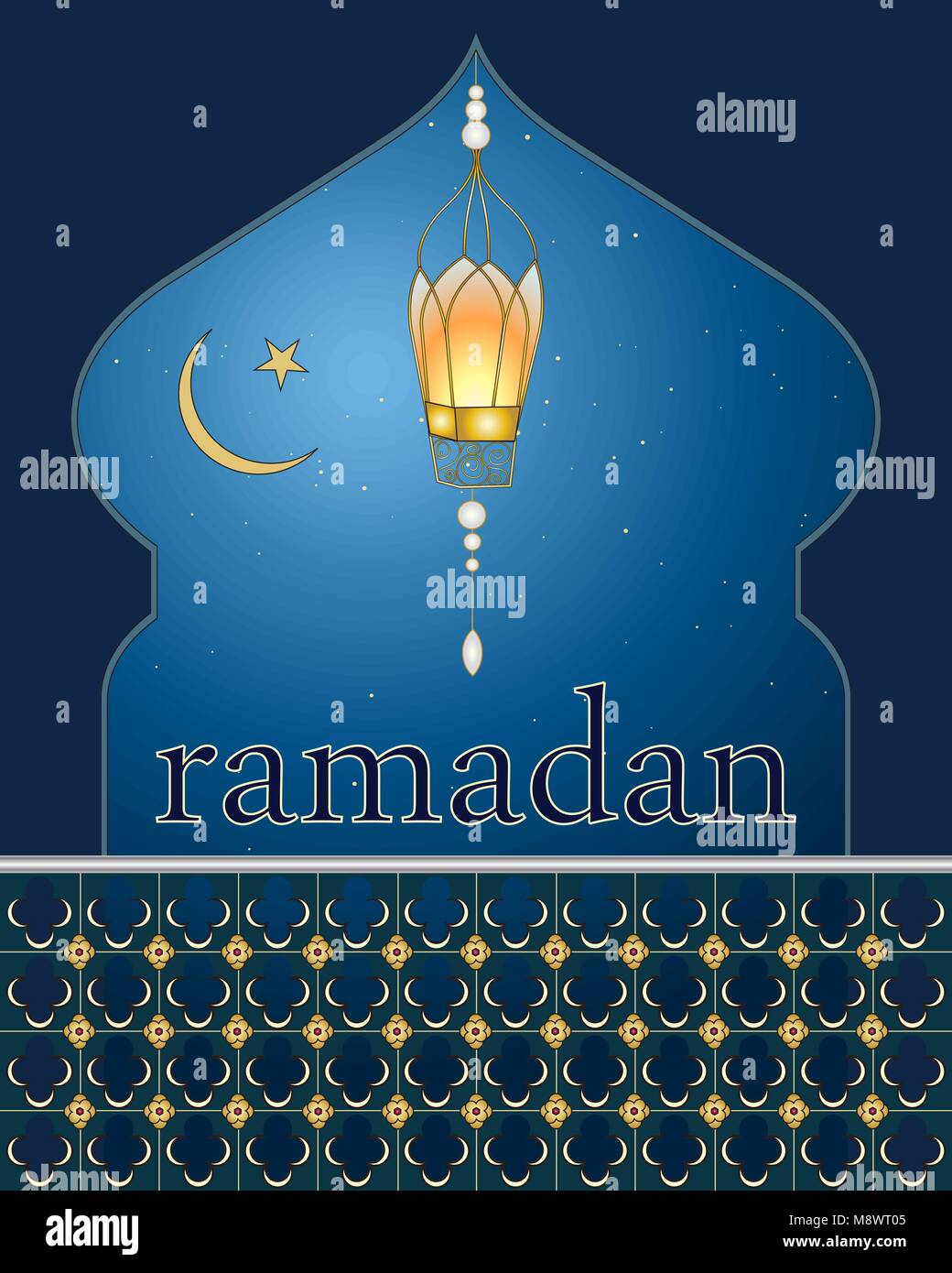 Happy muslim holidays Stock Vector Images - Alamy