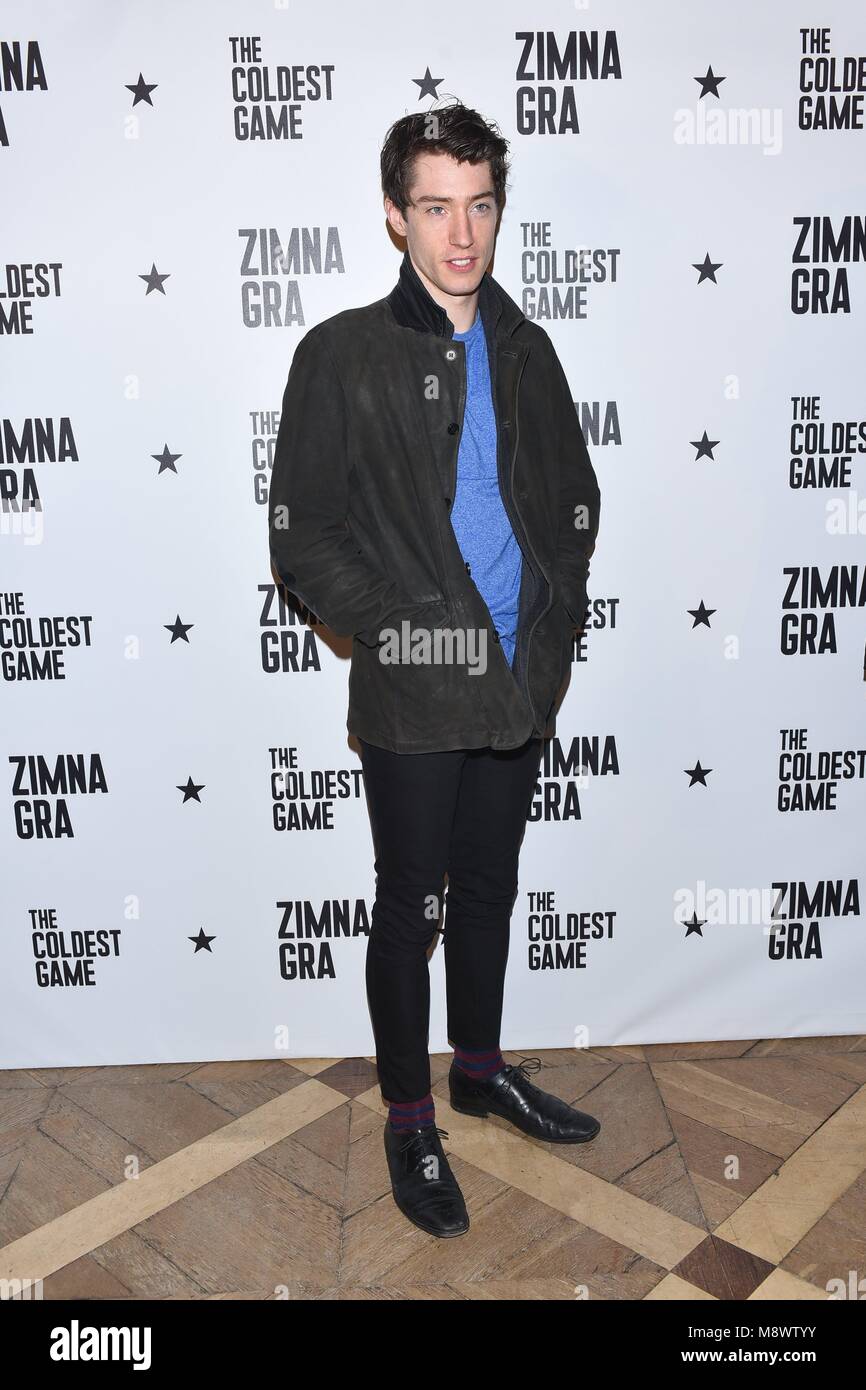 JAMES BLOOR Press conference of the film The Coldest Game on March 20 ...