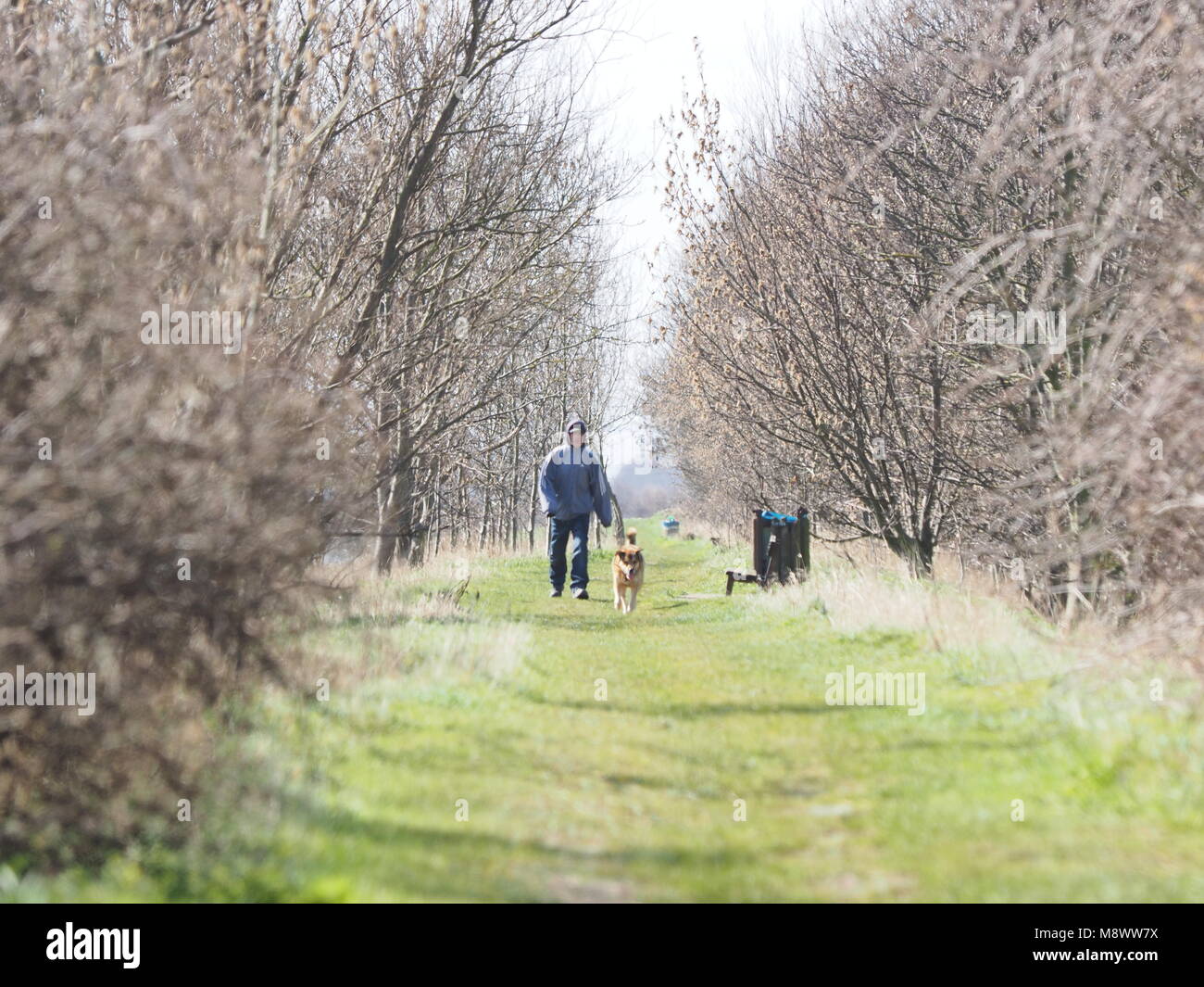 Sheerness, Kent, UK. 20th March, 2018. UK Weather: a sunny day in ...