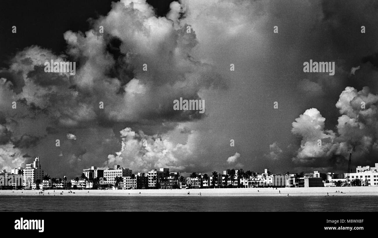 Miami Beach, Florida, USA. 15th Dec, 2013. South Beach in 1982, on the ...