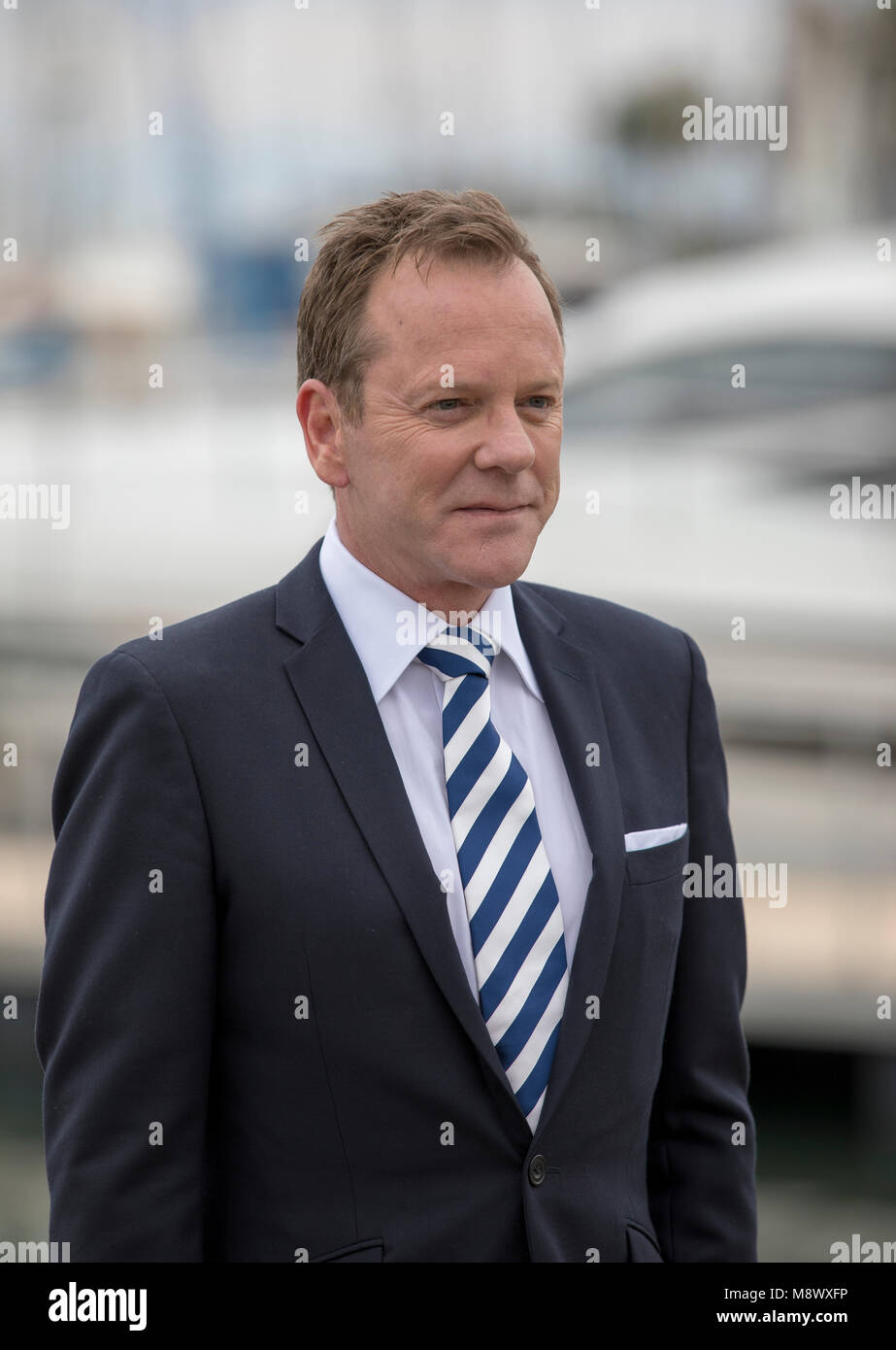 Cannes, France, Oct. 17 2016, Kiefer Sutherland is a Canadian actor ...