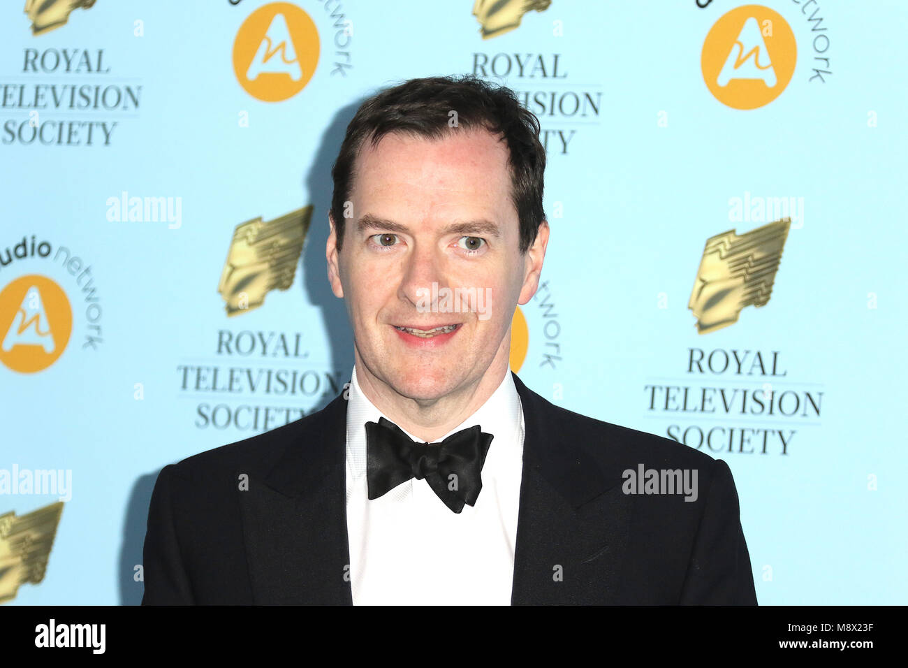 London, UK. 20th March, 2018. George Osbourne, RTS Programme Awards ...