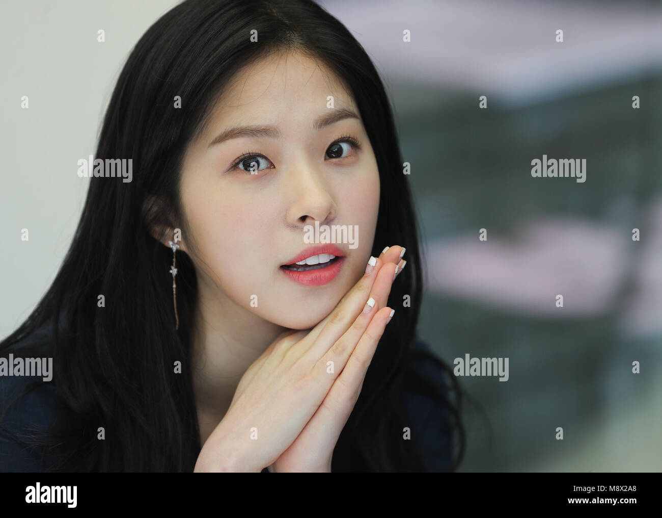 21st Mar, 2018. S. Korean actress Seo Eun-soo South Korean actress Seo ...