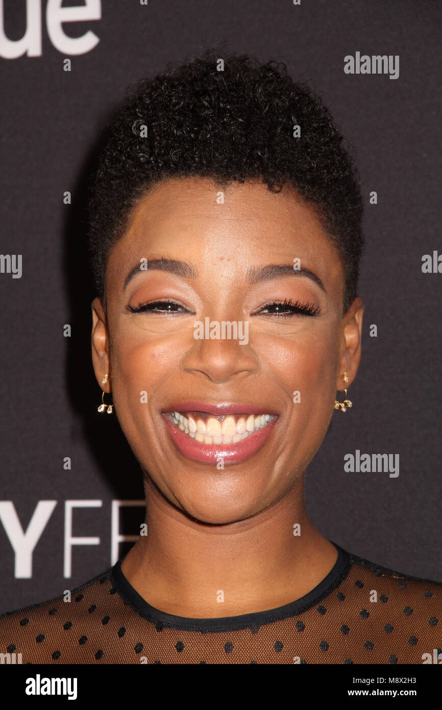 Samira Wiley 03/18/2017 PaleyFest 2018 "The Handmaid’s Tale" held at ...