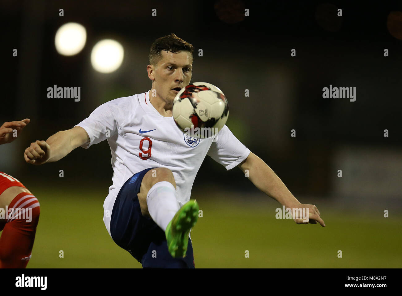 Barry, South Wales, UK. 20th Mar, 2018. Dan Maguire of England . Wales ...