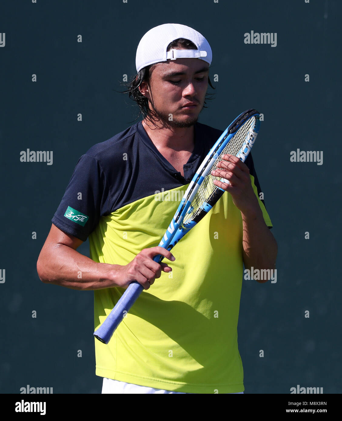Key Biscayne, Florida, USA. 20th Mar, 2018. Taro Daniel of Japan ...