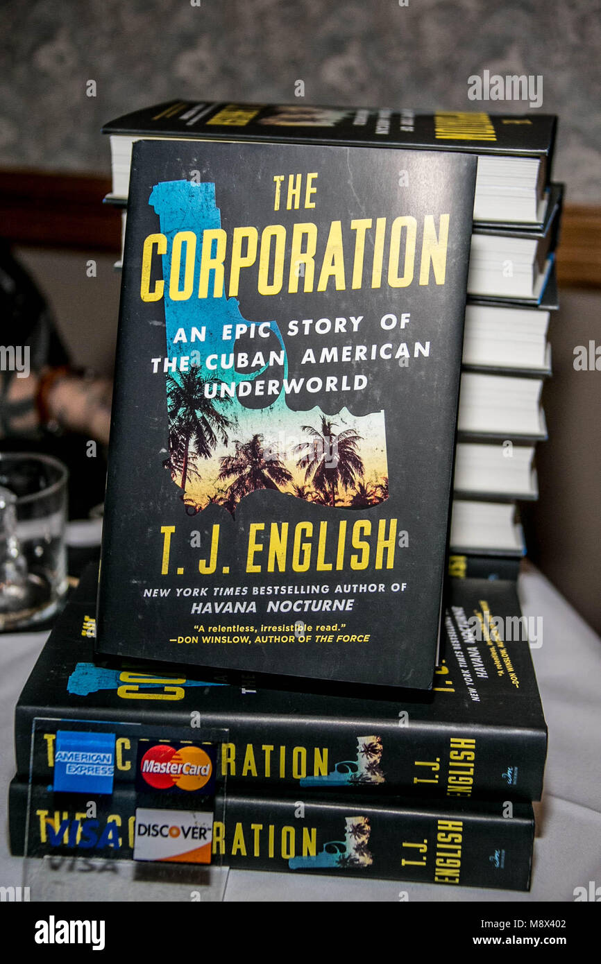 New York, USA. 20 March, 2018. The Corporation Book Launch "An Epic ...
