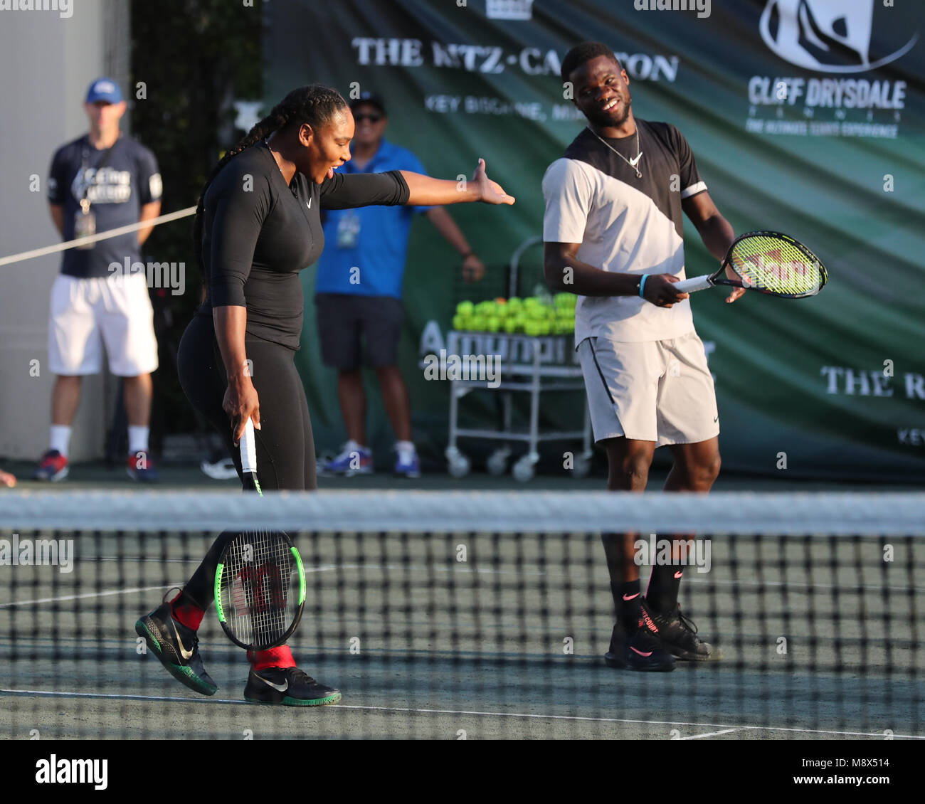 Key Biscayne, Florida, USA. 20th March, 2018. Serena Williams attends ...