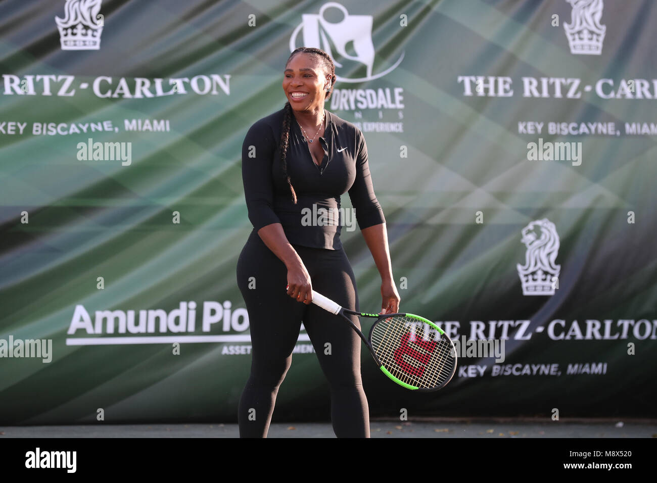 Key Biscayne, Florida, USA. 20th March, 2018. Serena Williams attends ...