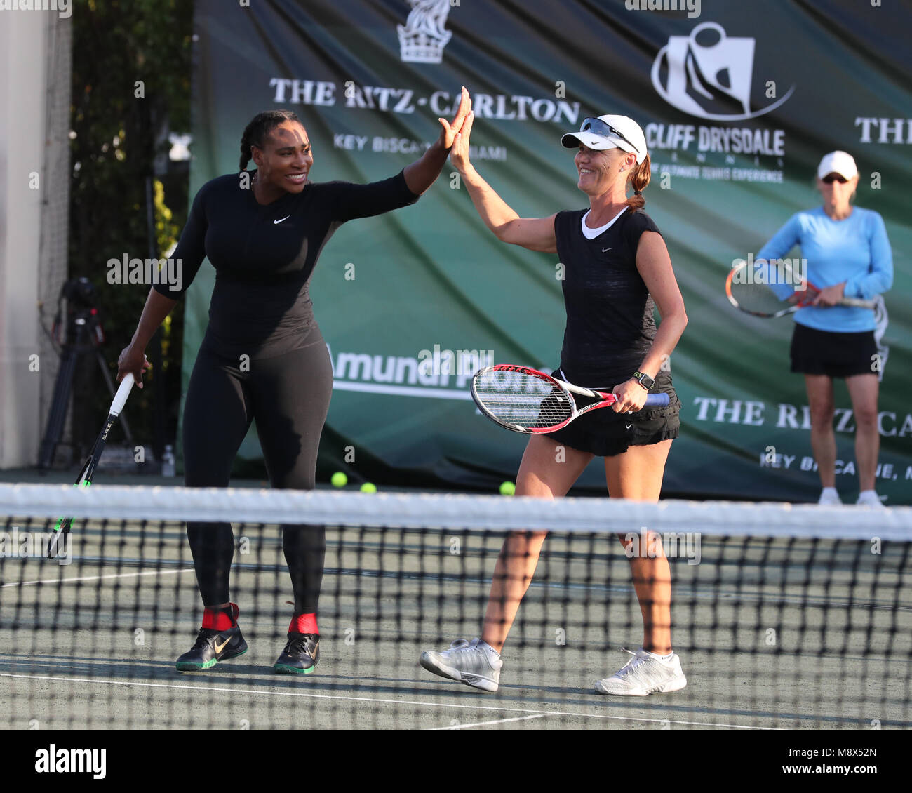 Key Biscayne, Florida, USA. 20th March, 2018. Serena Williams attends ...