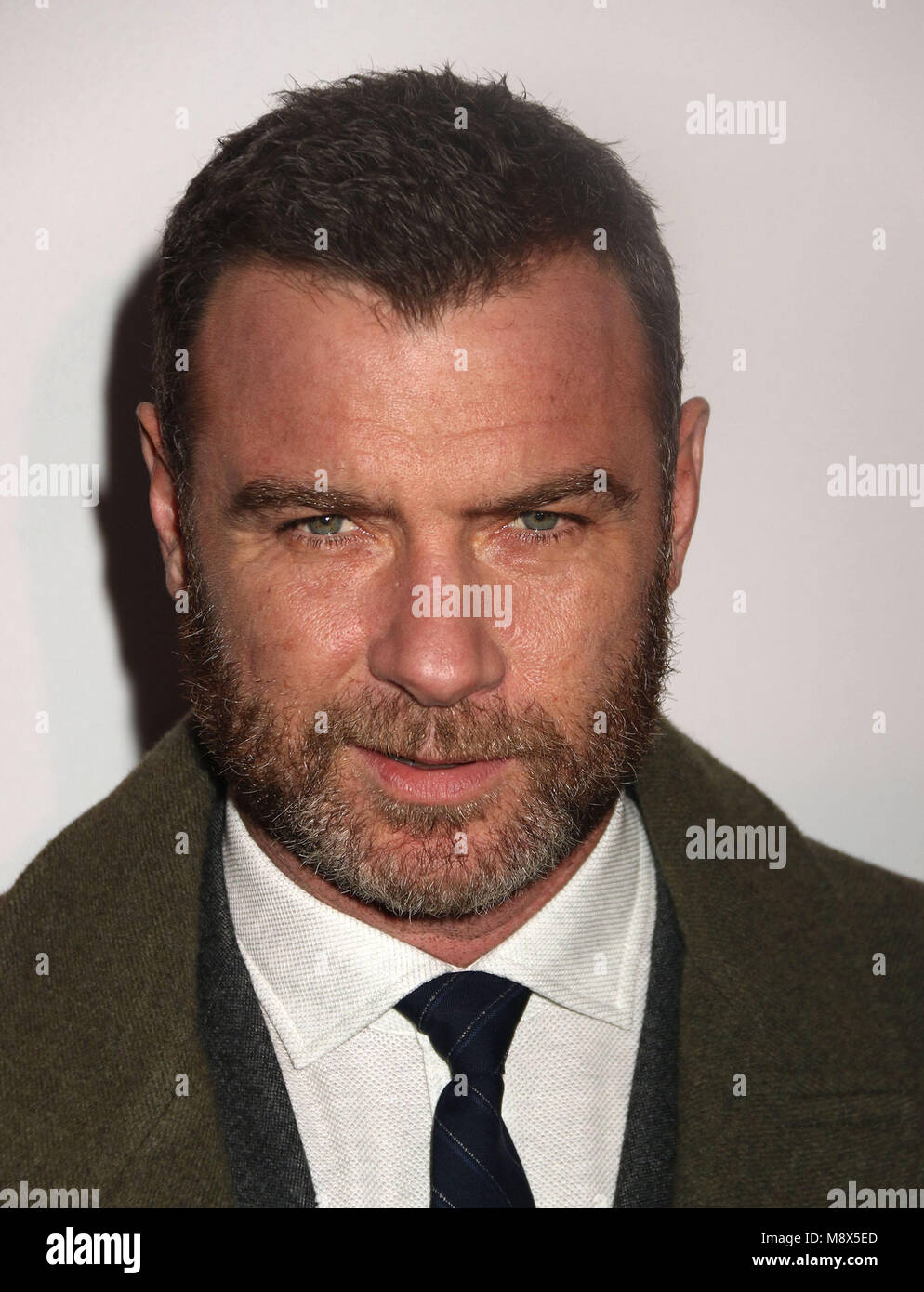 New York City, New York, USA. 20th Mar, 2018. Actor LIEV SCHREIBER ...