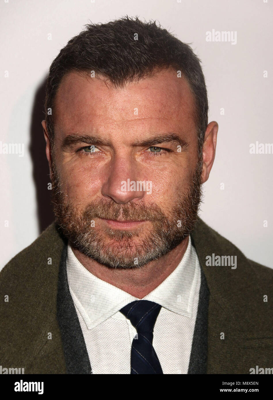 New York City, New York, USA. 20th Mar, 2018. Actor LIEV SCHREIBER ...