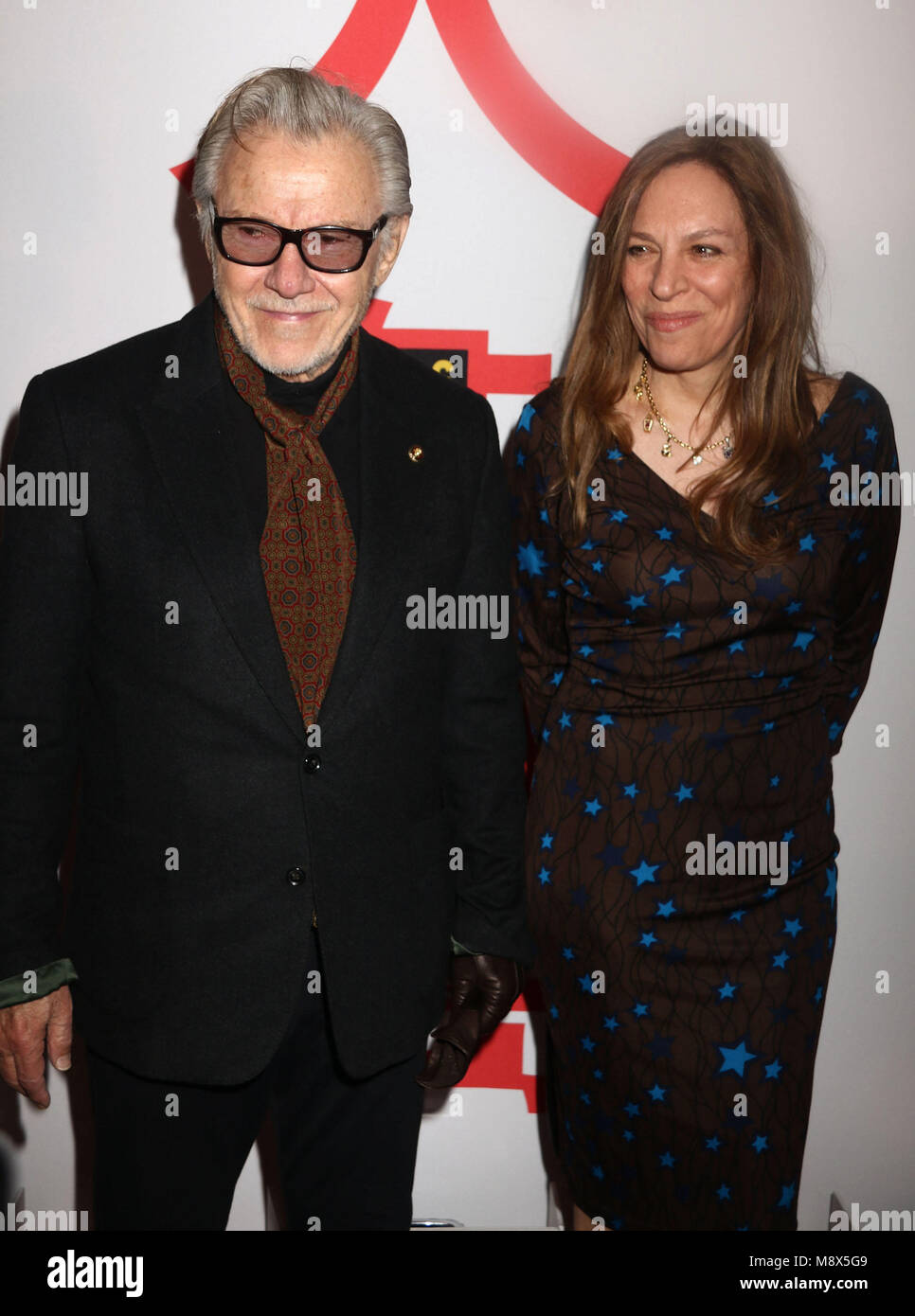 Actor harvey keitel and daphna kastner hi-res stock photography and ...