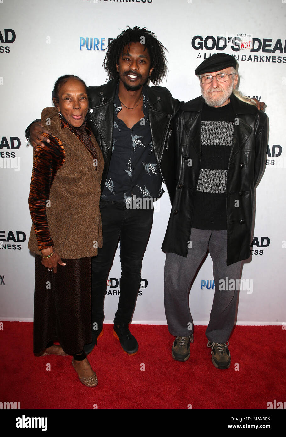 Hollywood, Ca. 20th Mar, 2018. Candace Bowen, Shwayze, Howard Bowen, at ...