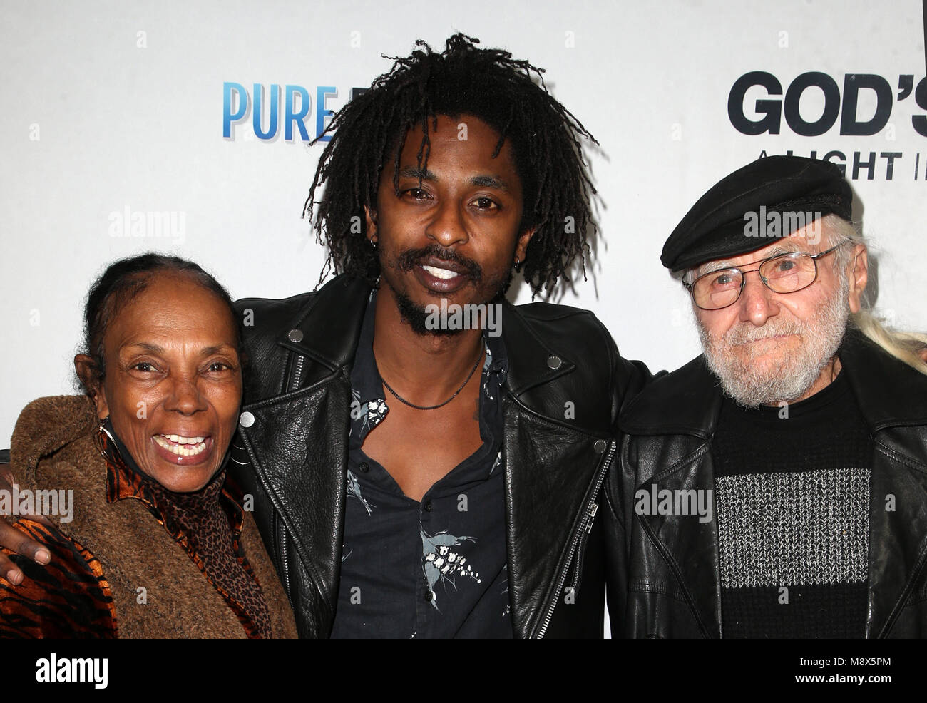 Hollywood, Ca. 20th Mar, 2018. Candace Bowen, Shwayze, Howard Bowen, at ...