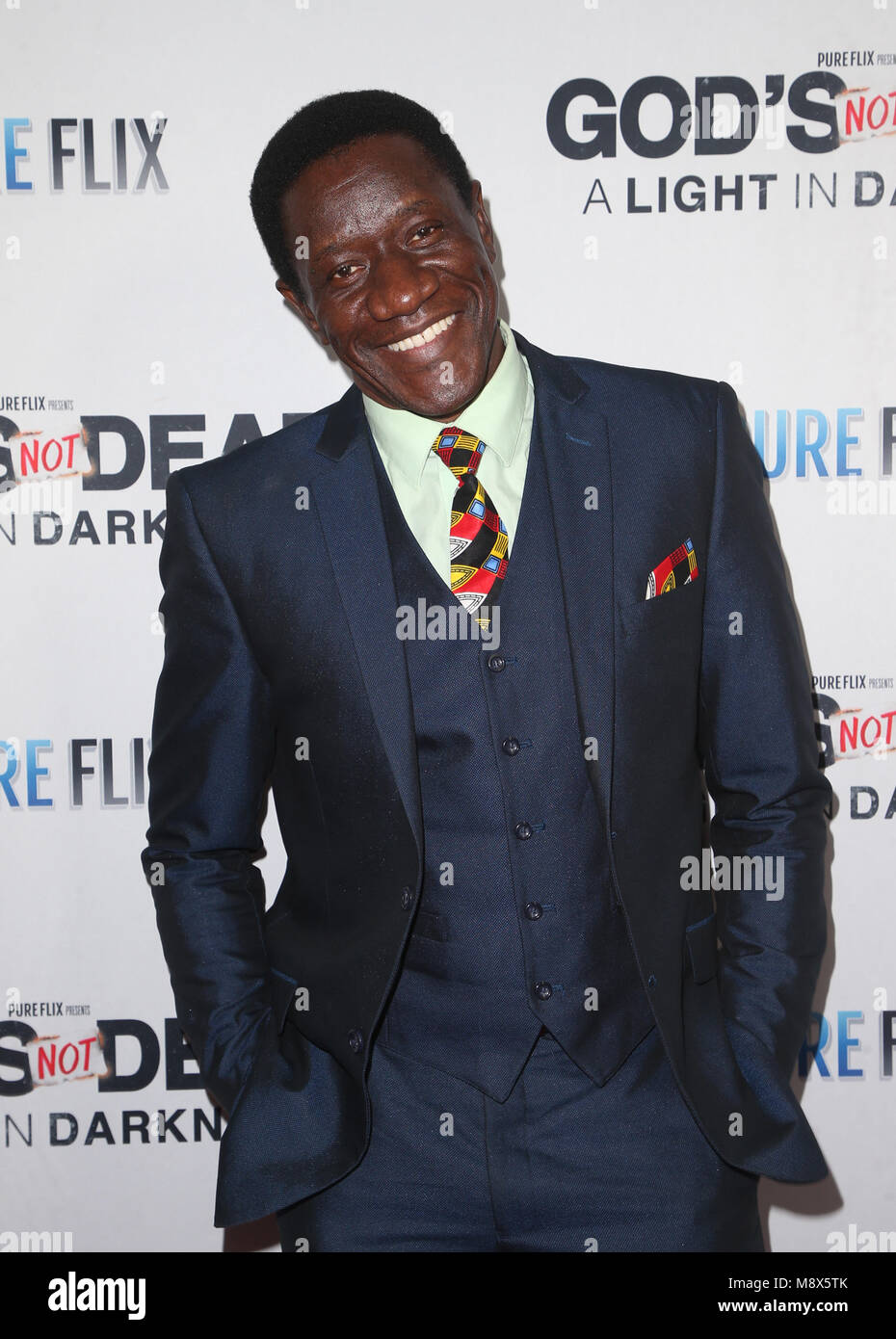 Hollywood, Ca. 20th Mar, 2018. Benjamin A. Onyango, at the 'God's Not ...