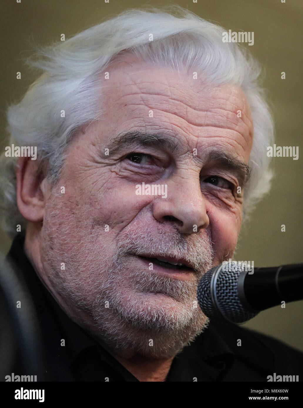 21st Mar, 2018. French actor in Seoul French actor Jacques Weber speaks ...