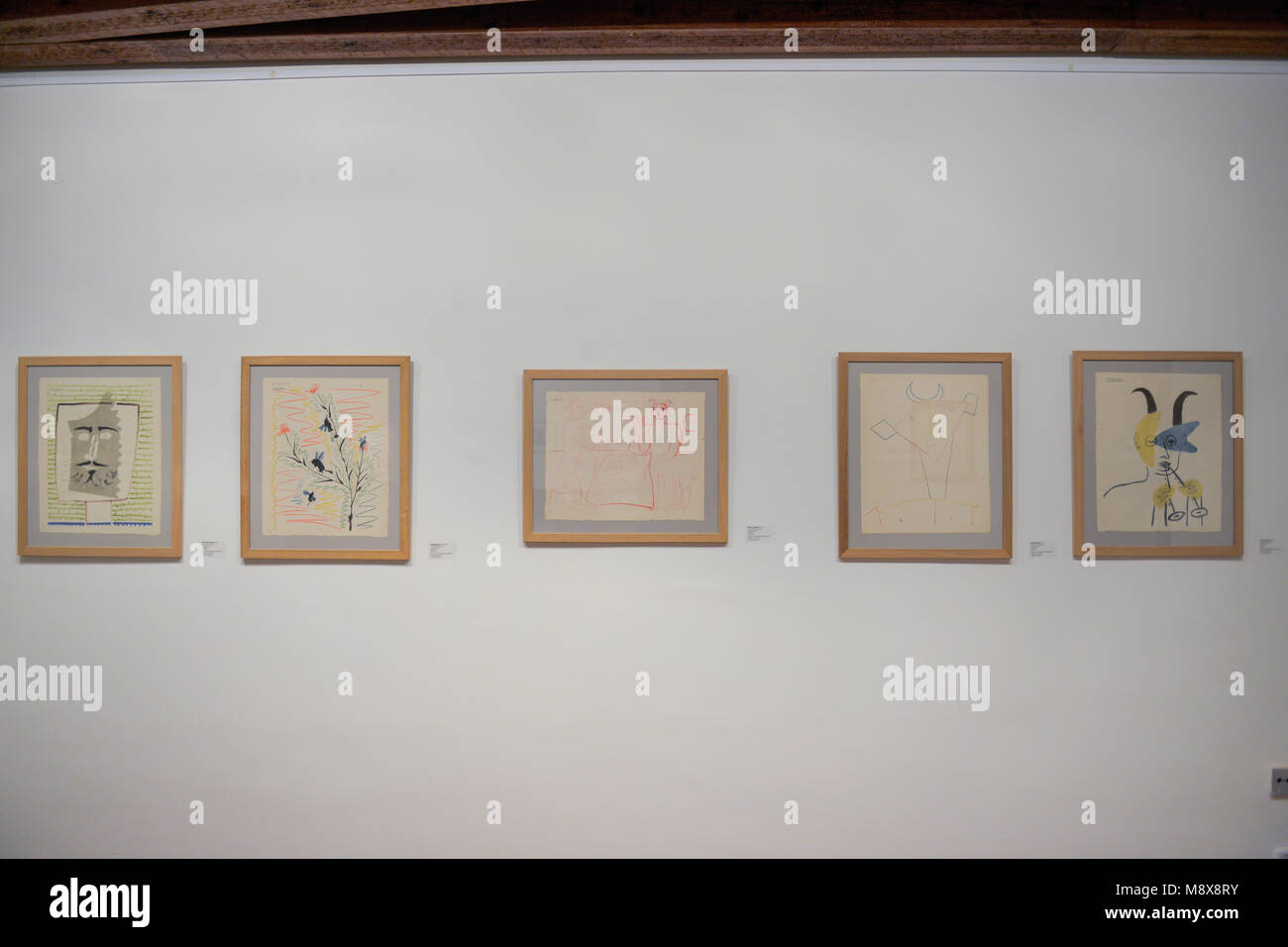 Pablo picasso painting with light hi-res stock photography and images ...