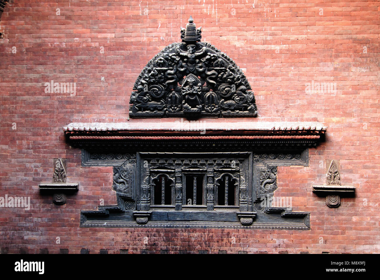 View of the old district of the Bhaktapur city in Nepal Stock Photo - Alamy