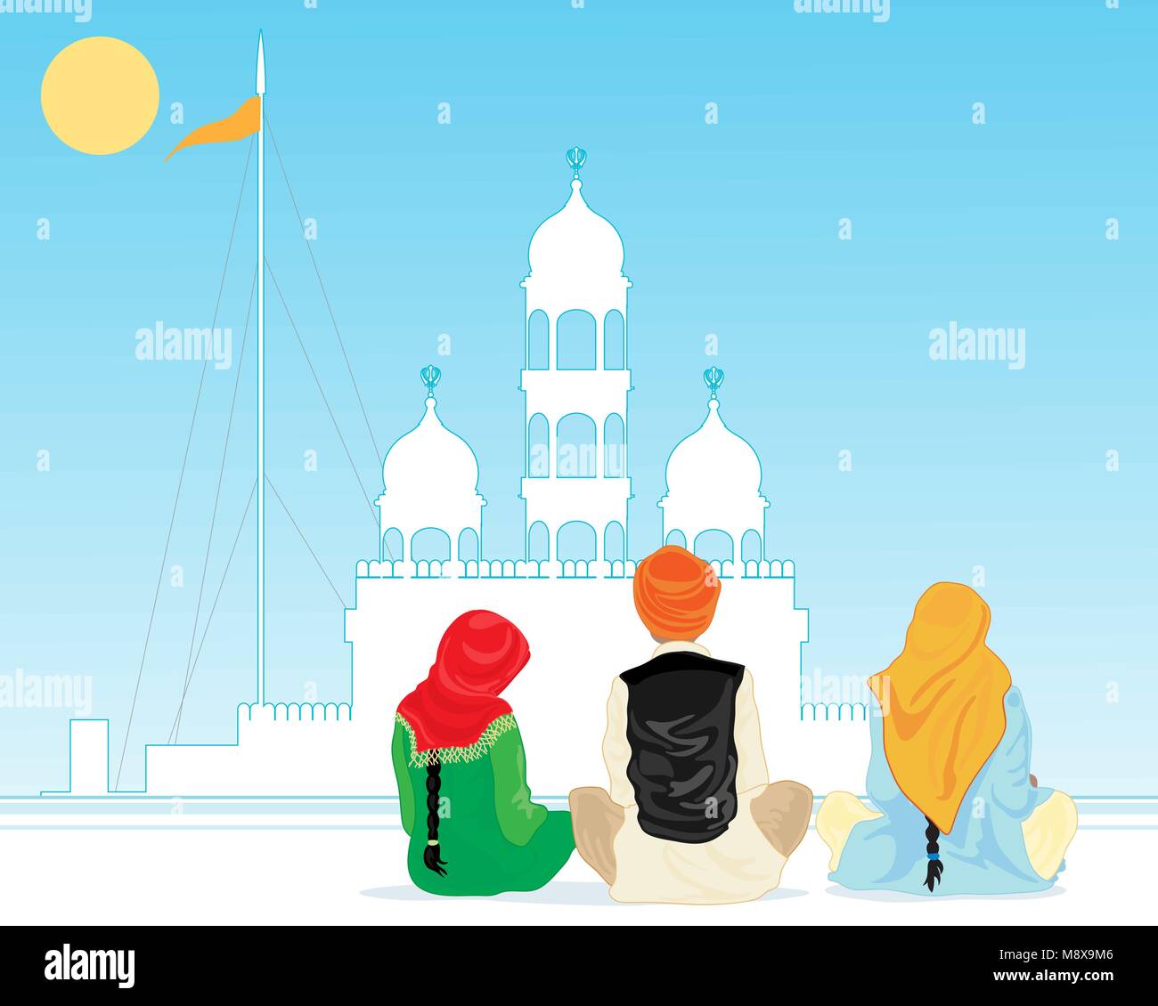 Sikh Prayers High Resolution Stock Photography and Images - Alamy