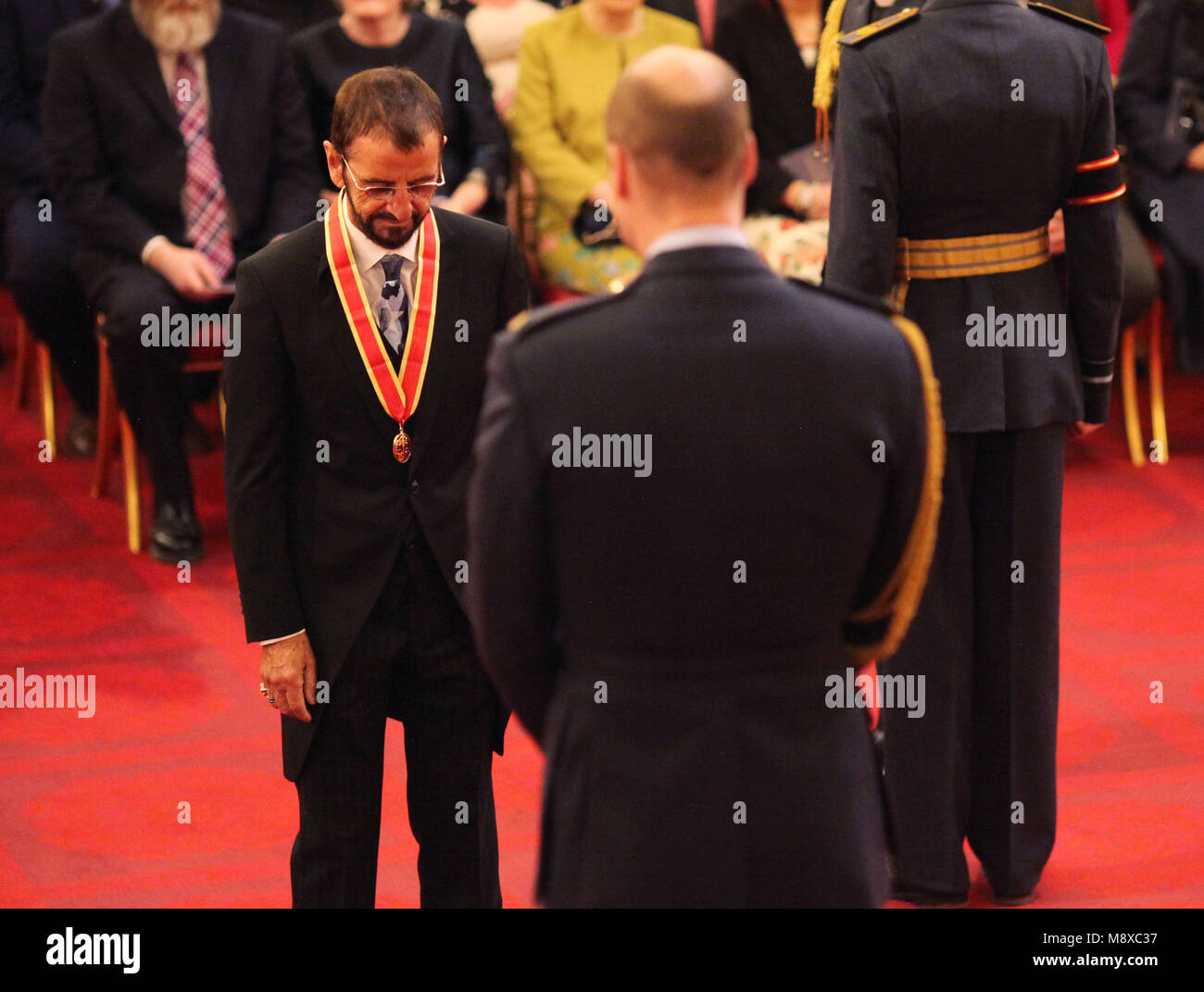 Beatle Sir Richard Starkey, also known as Ringo Starr, is made a Knight ...