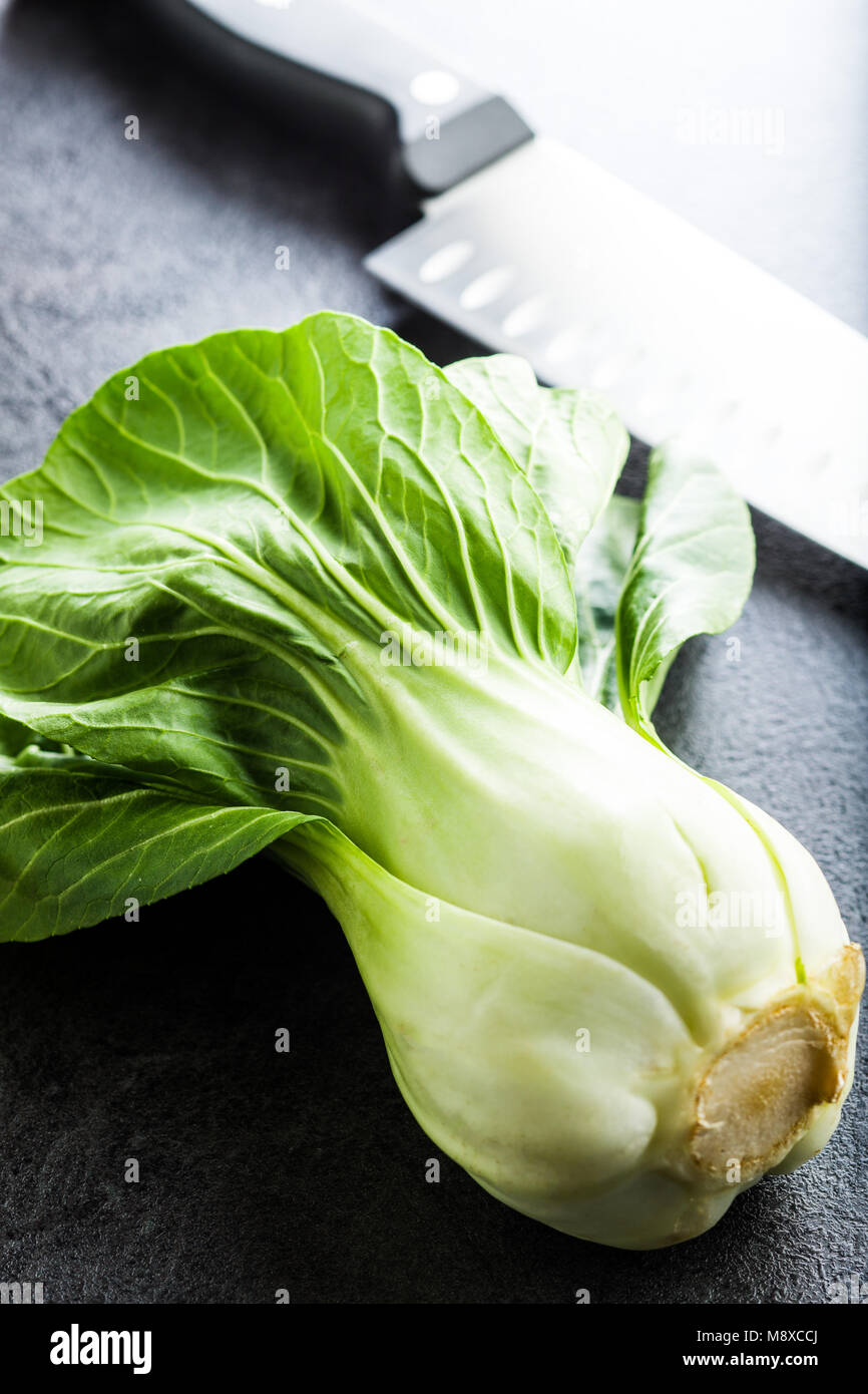 Baby leaf pak choi hi-res stock photography and images - Alamy
