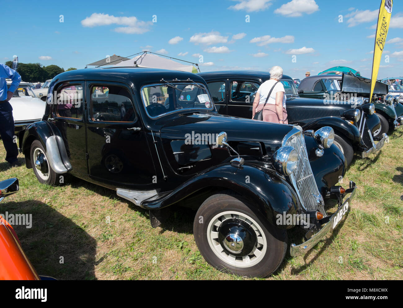 1950s Citroen Traction Avant Light 15 car at the Gloucestershire ...