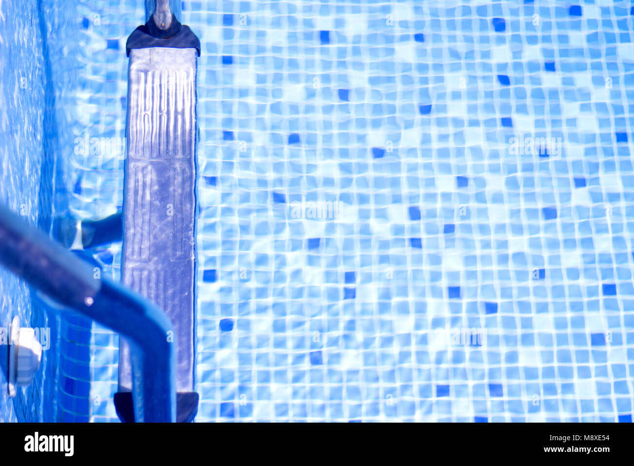 Summer pool with crystal clear water Stock Photo - Alamy